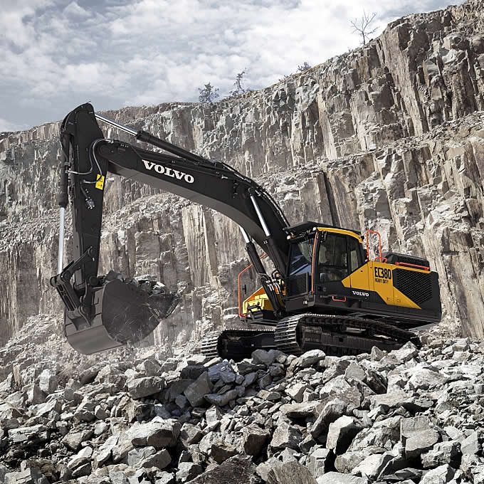 Volvo EC380E Is A Heavy Hitter In Tough Conditions - McClung-Logan ...